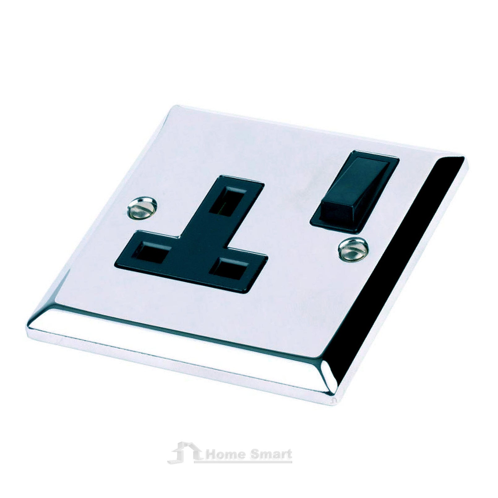 Electrical Polished Mirror Chrome Sockets & Switches — Homesmart
