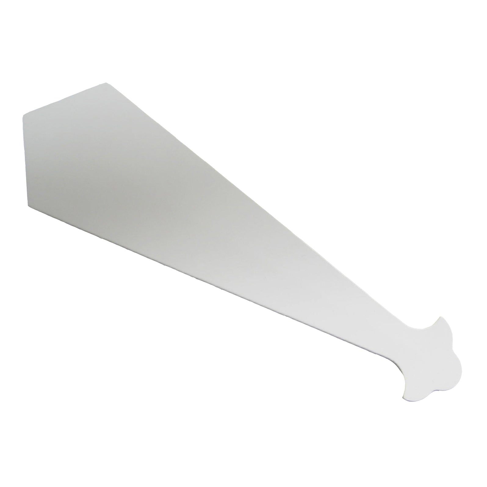 White plastic Upvc Finial Fascia Joint for Gable Apex. — Homesmart