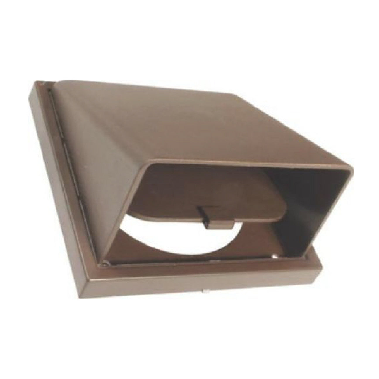 Brown Hooded Extractor Fan Air Vent for 4 Inch Ducting. — Homesmart