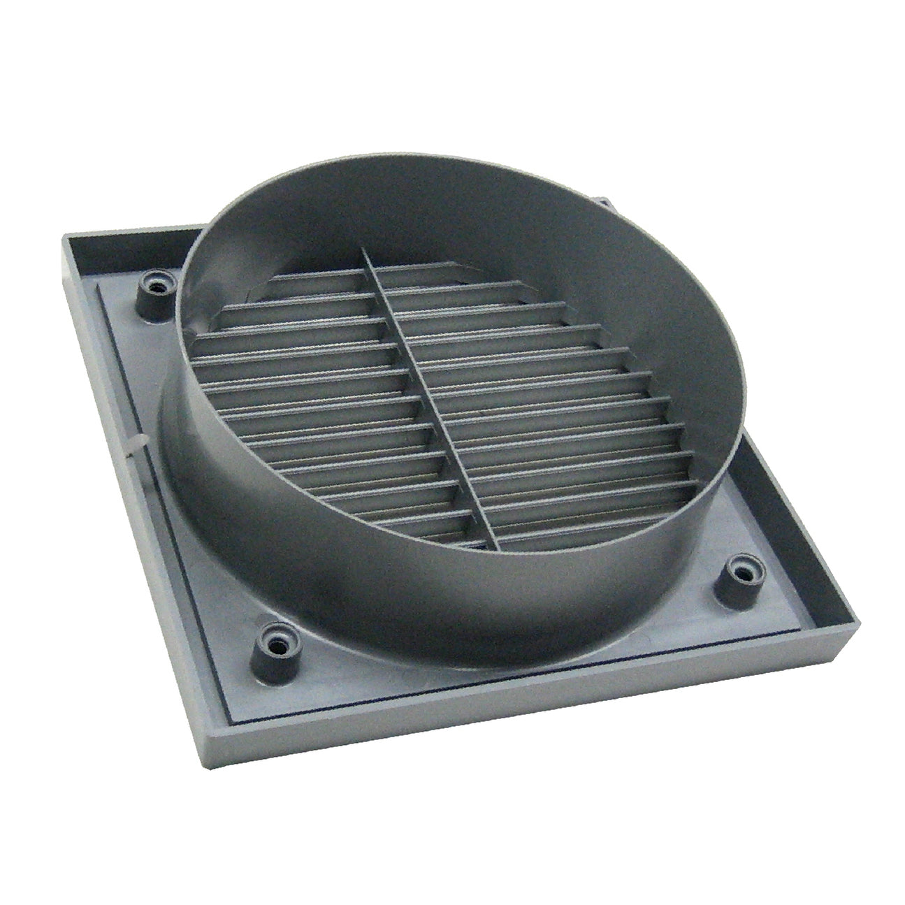 Large Grey Extractor Fan Louvre Grille 6 Inch Air Vent — Homesmart