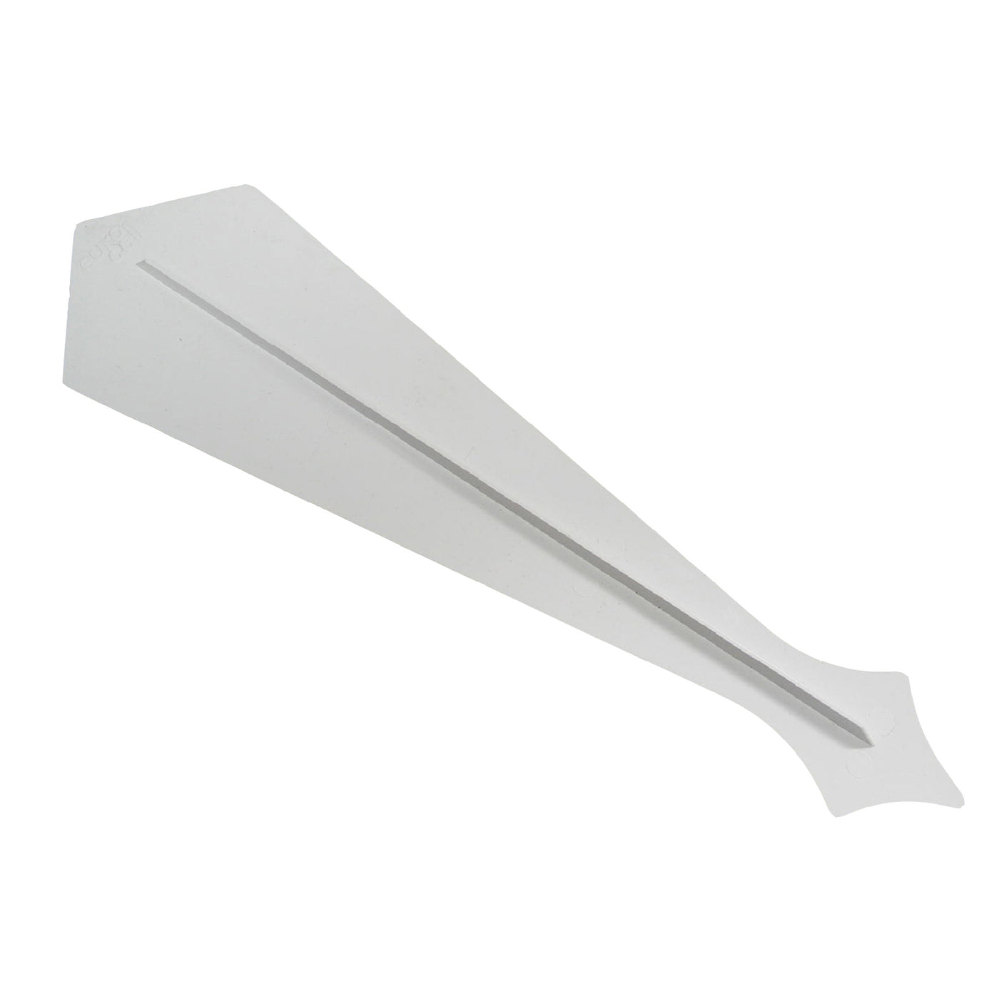 White plastic Upvc Finial Fascia Joint for Gable Apex. — Homesmart