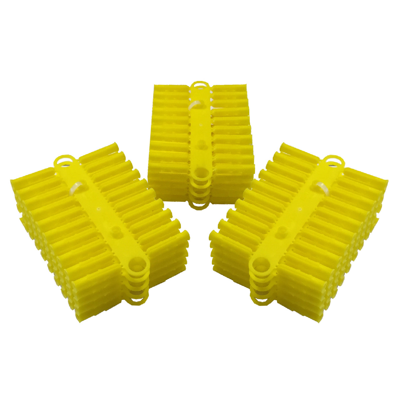 300 x Yellow Wall Plugs Heavy Duty Raw Fixings — Homesmart