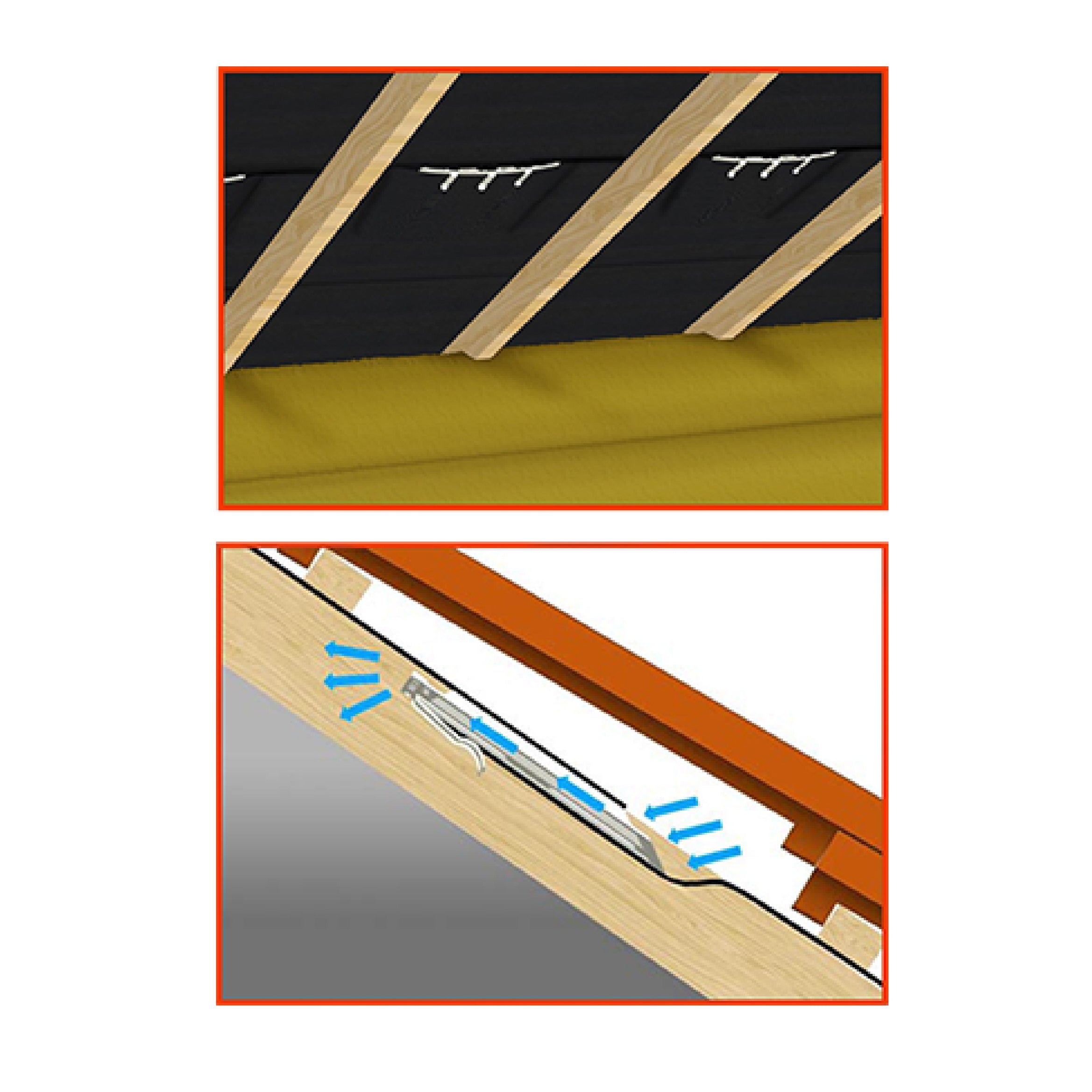 Felt Lap Vents Prevents Loft roof Condensation — Homesmart