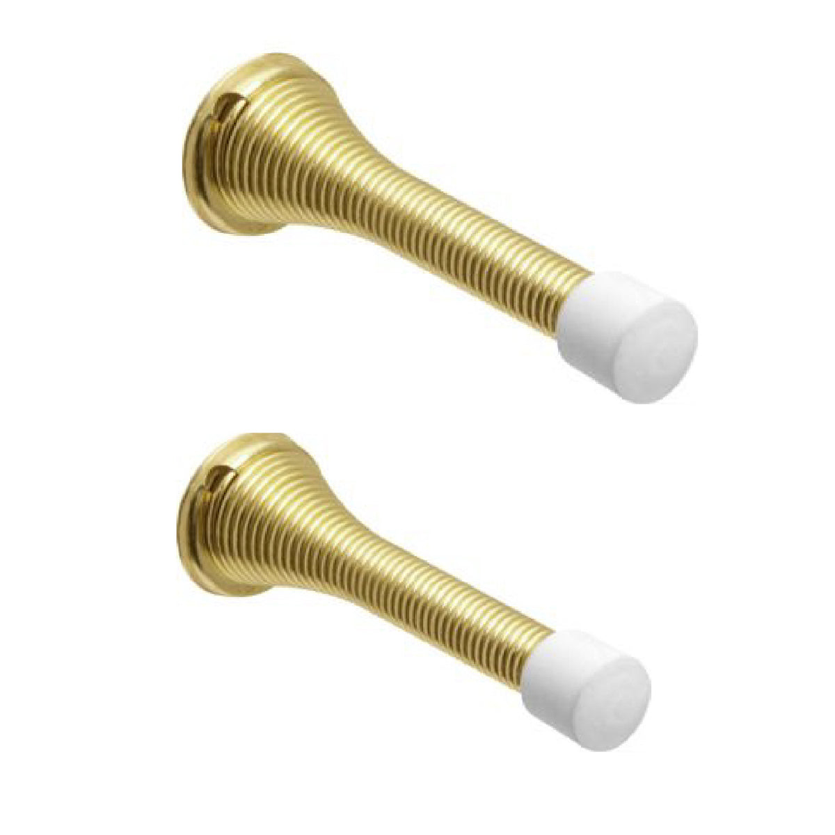 Brass Spring Door Stops — Homesmart