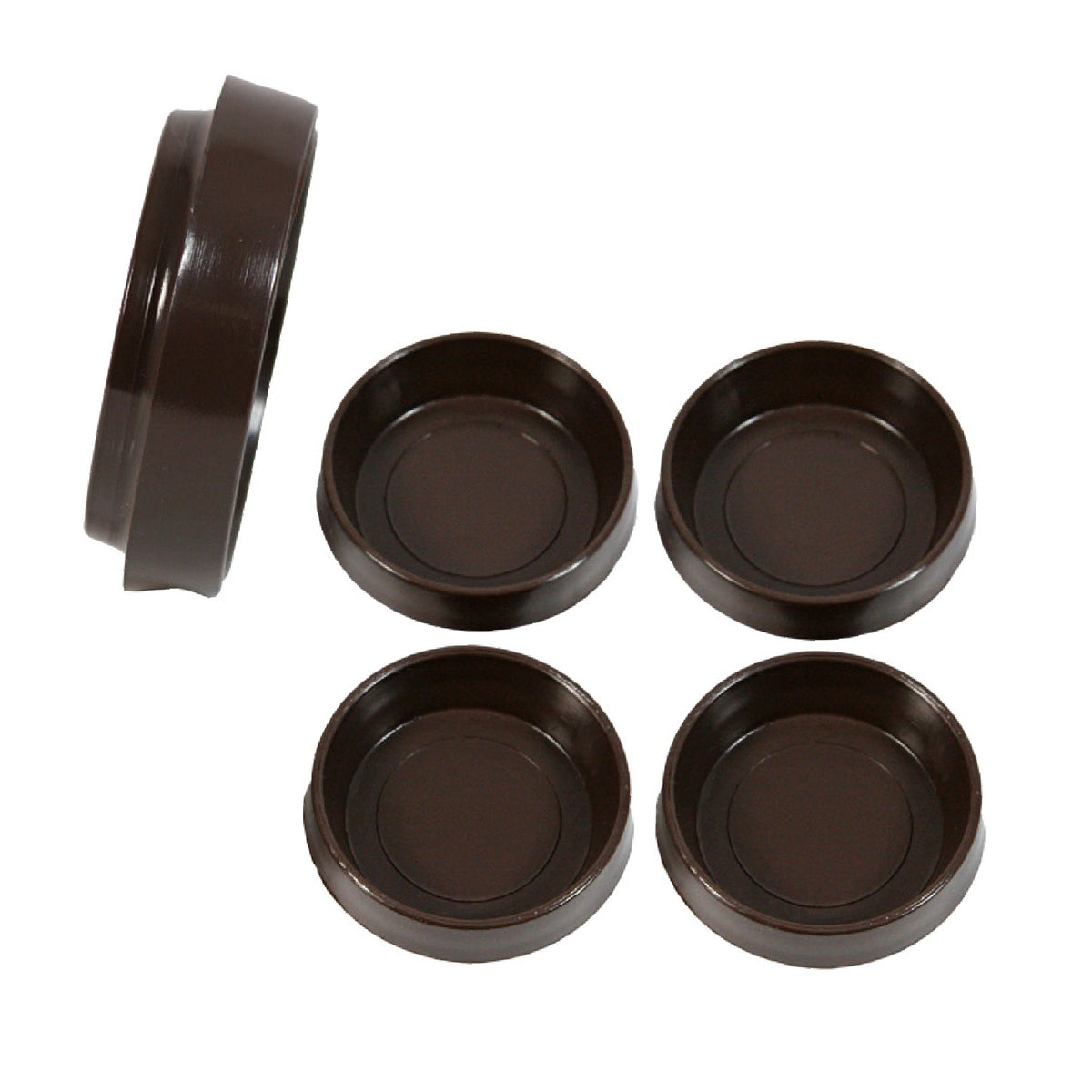 Brown Castor Cups Chair Furniture Floor Castors — Homesmart