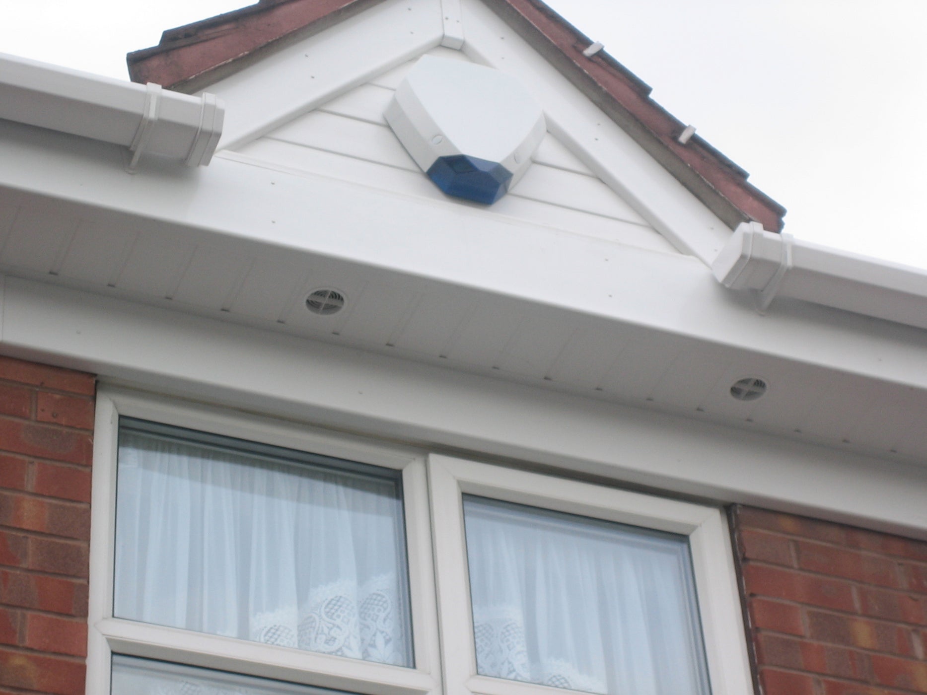 UPVC Plastic Soffit Board White Hollow Cladding. — Homesmart
