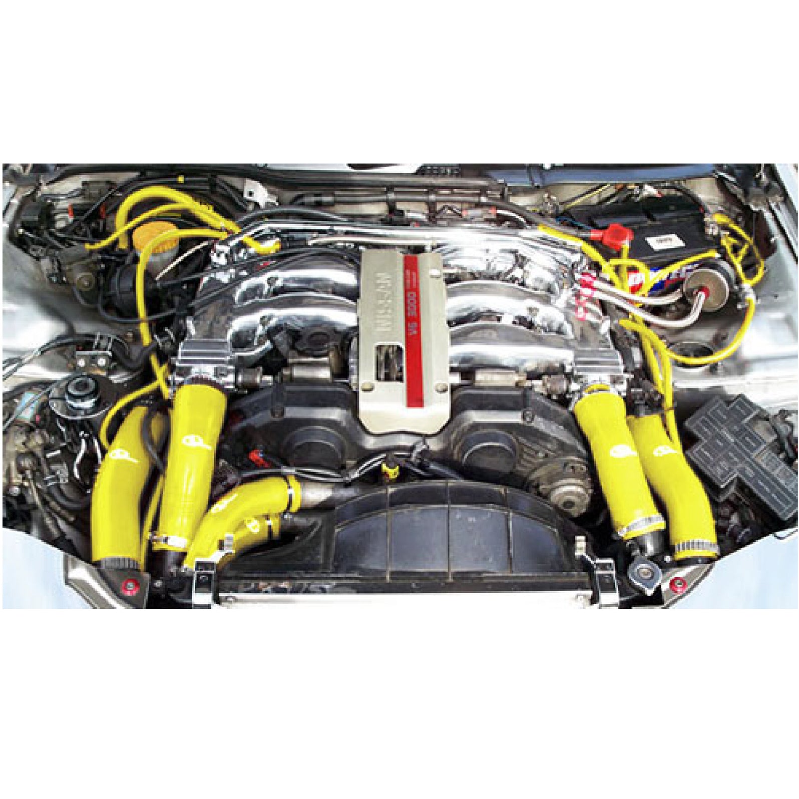 Universal Engine Bay Yellow Silicone Hose Dress Up Kit. — Homesmart
